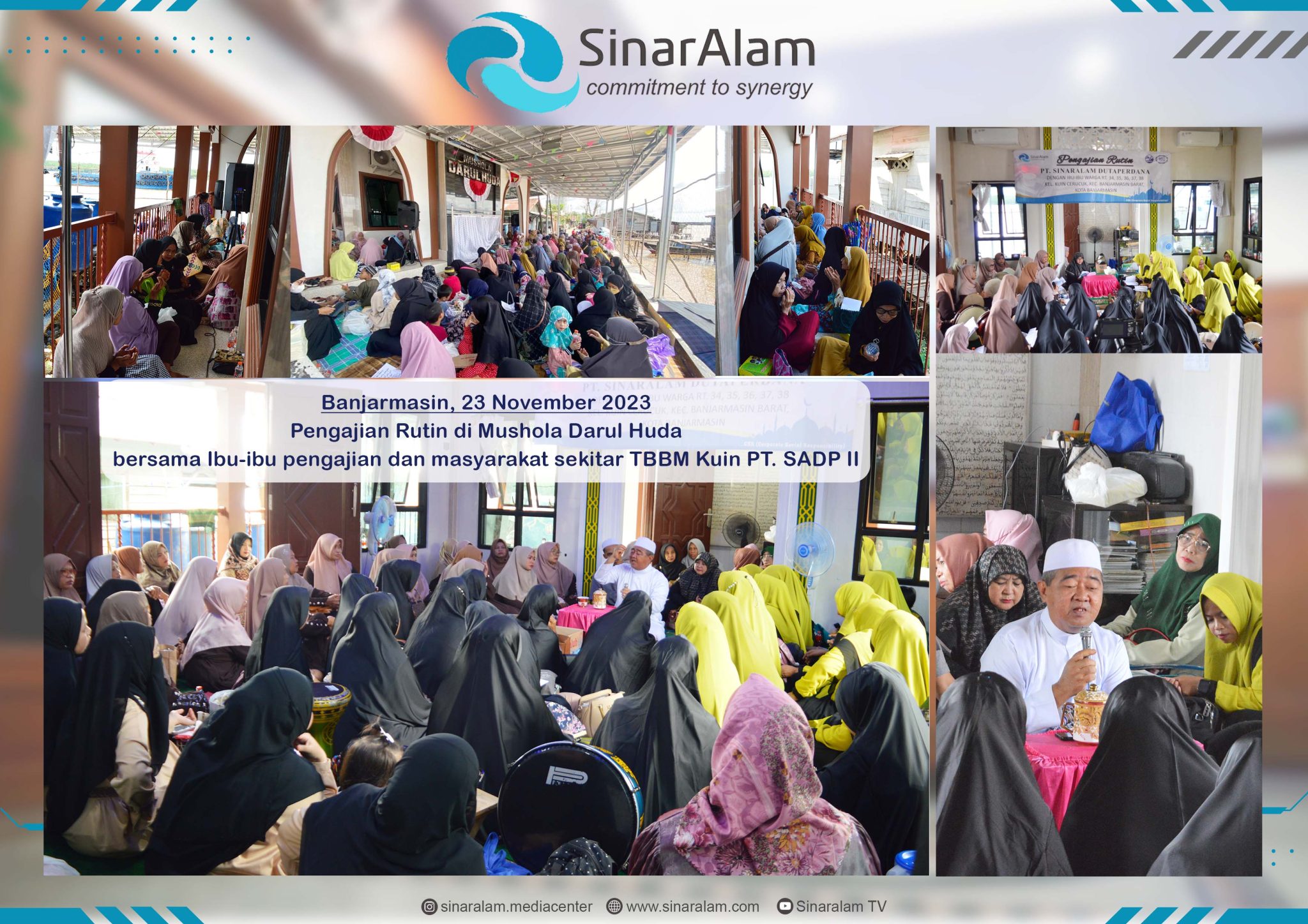 Pengajian Rutin PT. SADP II - SinarAlam Corporation